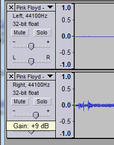 How to increase volume in one channel of stereo MP3 files